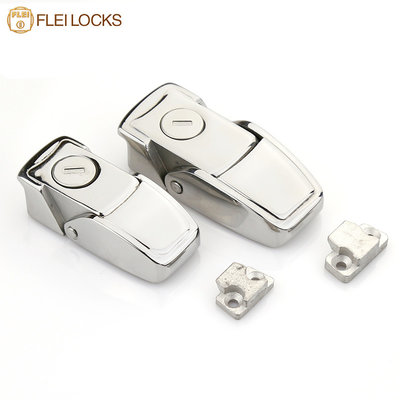 Abrasion Resistant Toggle Hook , Stainless Steel Electronic Cabinet Hasp Lock