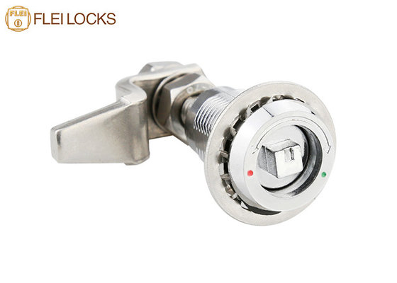 Abrasion Resistant Quarter Turn Stainless Steel Cam Lock For File Cabinets