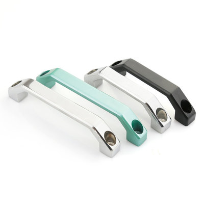 OEM Aluminum Cabinet Pull Handles , Modern Furniture Metal Door Pull Handle