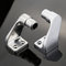 Hollow Tube Metal Door Pull Handles Zinc Alloy Material For Electronic Control Box