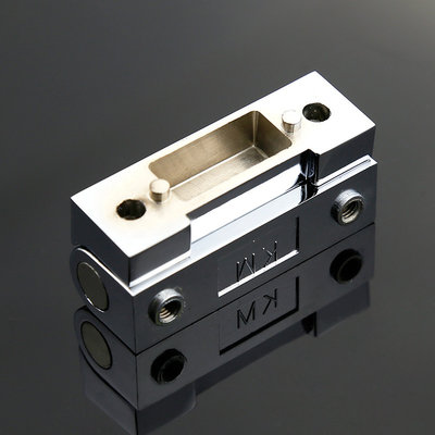 Corrosion Resistant Network Cabinet Hardware Hinges Die Casting Zinc Alloy Material