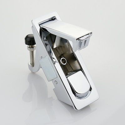 Zinc Alloy Electrical Panel Door Lock , Electric Cabinet Push Button Lock