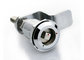 High Speed Rail Compartment Cylinder Cam Lock , Quarter Turn Lock With Exquisite Appearance