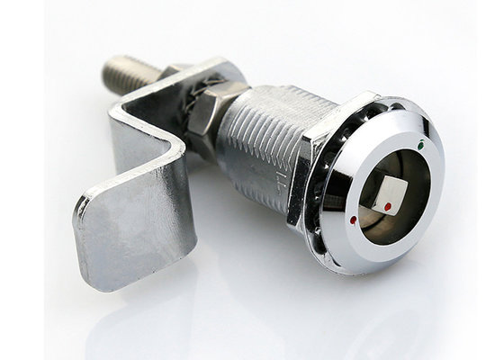 High Speed Rail Compartment Cylinder Cam Lock , Quarter Turn Lock With Exquisite Appearance